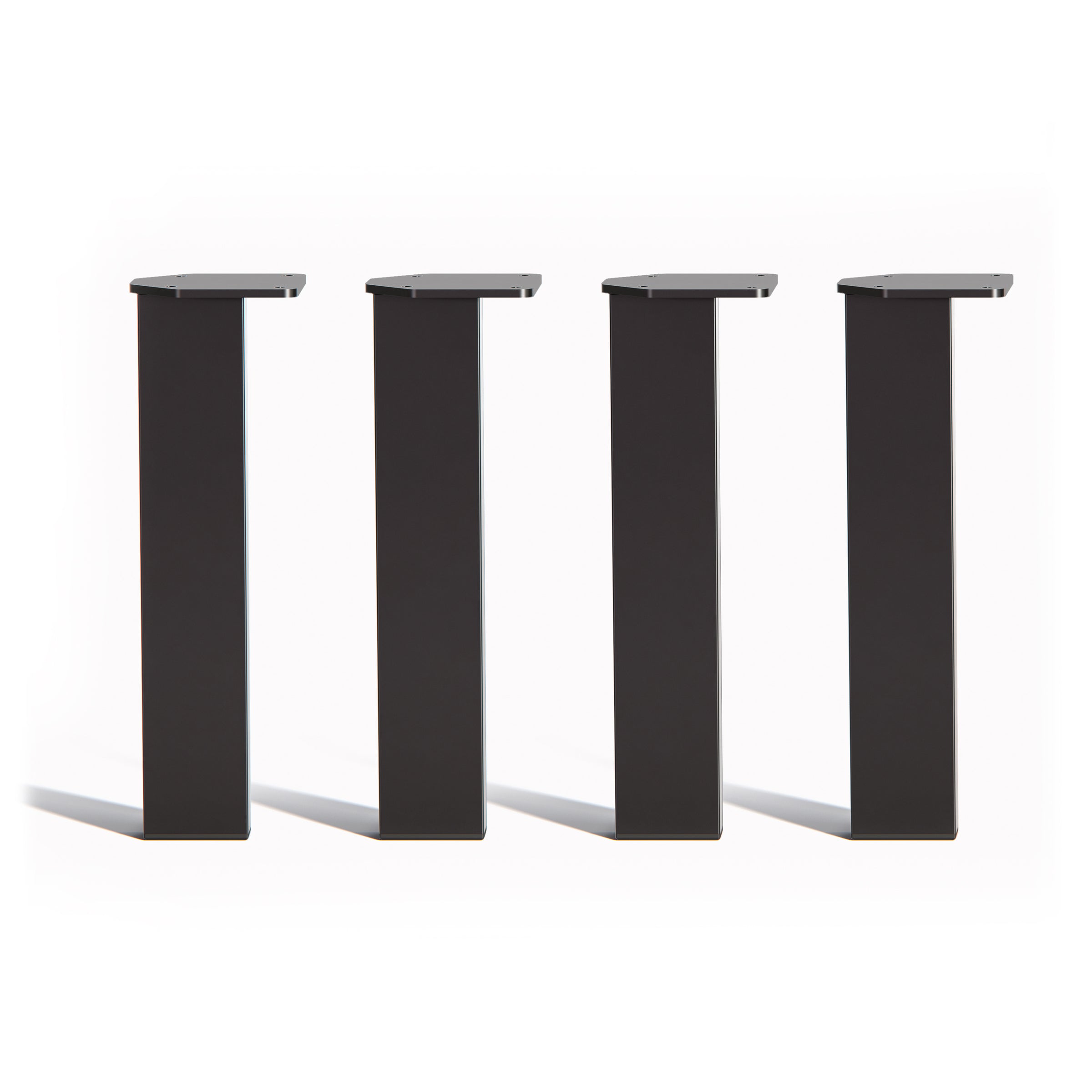 Single Pin Box Section Bench Legs | Scandinavian Inspired Furniture