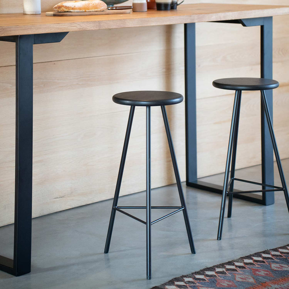 Scandinavian Style Stool | The Hairpin Leg Co.