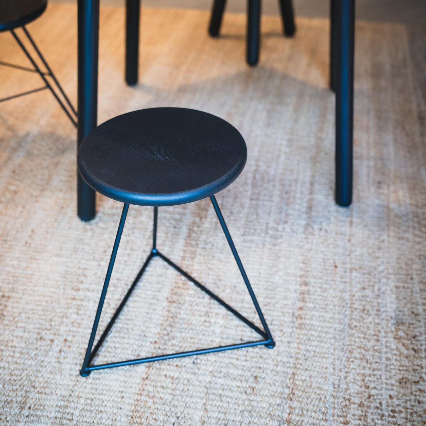 Prism Bar Stool | Hairpin Leg Stool | The Hairpin Leg Co.