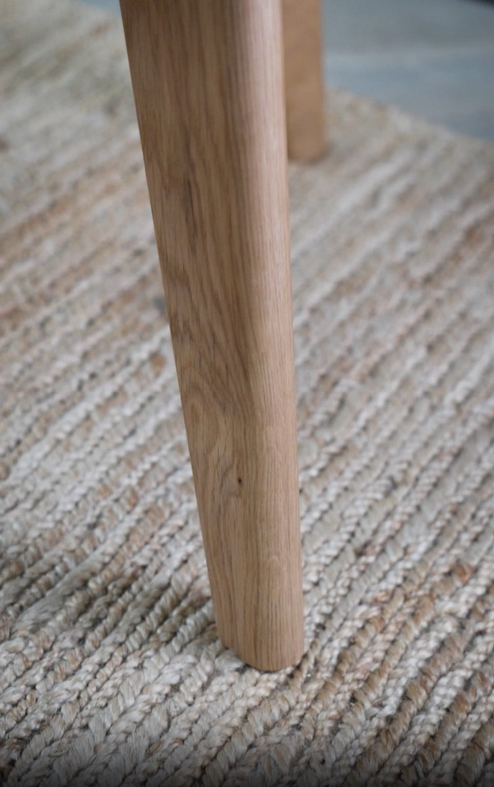 35cm Solid Oak Table Legs | Coffee Table Legs | The Hairpin Leg Co.