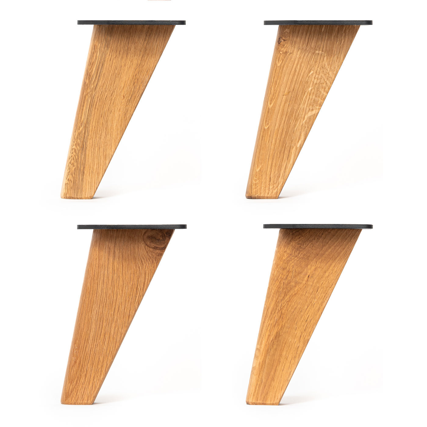 20cm Solid Oak Table Legs | Coffee Table Legs | The Hairpin Leg Co.