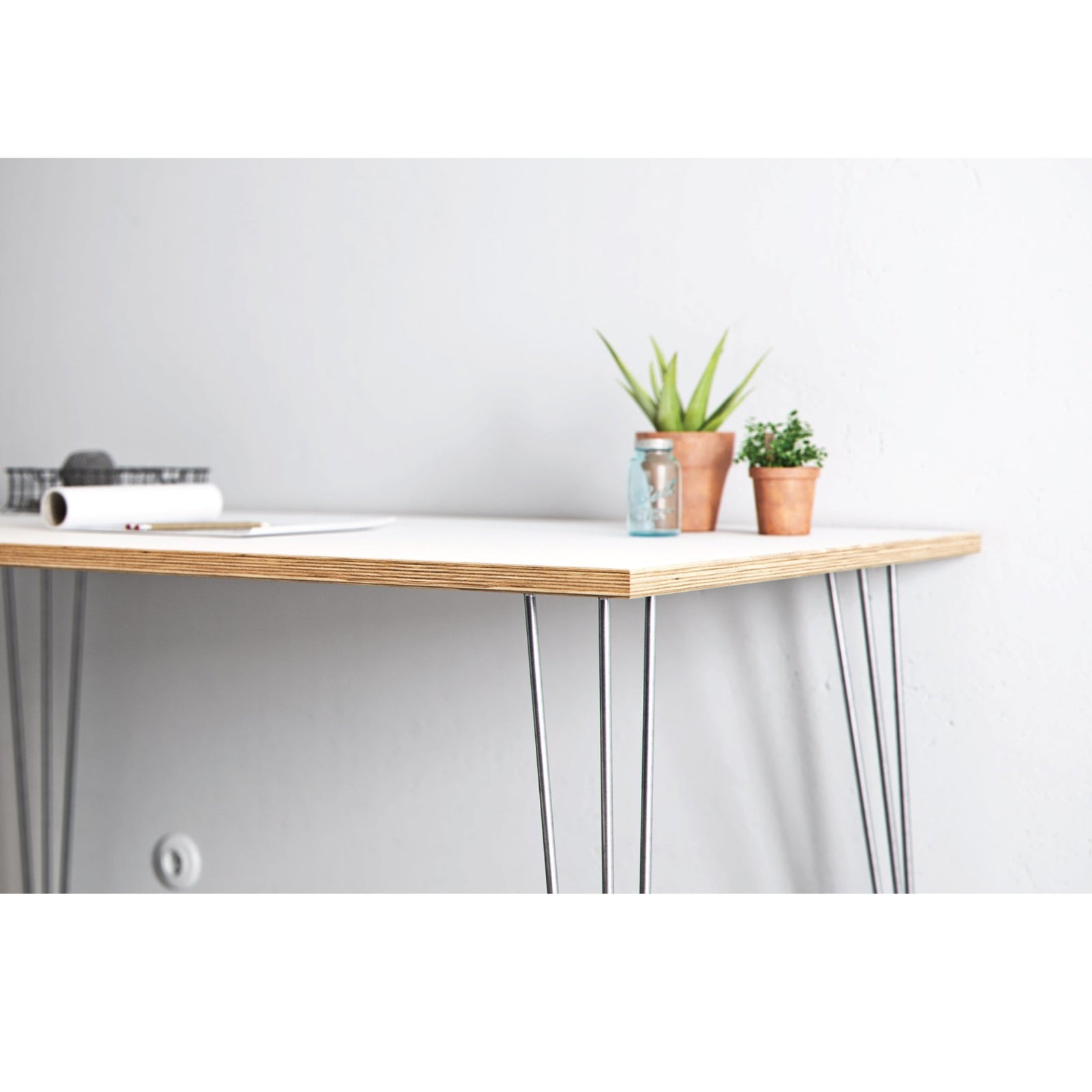 Hairpin Leg Desk | Hairpin Computer, Office & Dining Tables