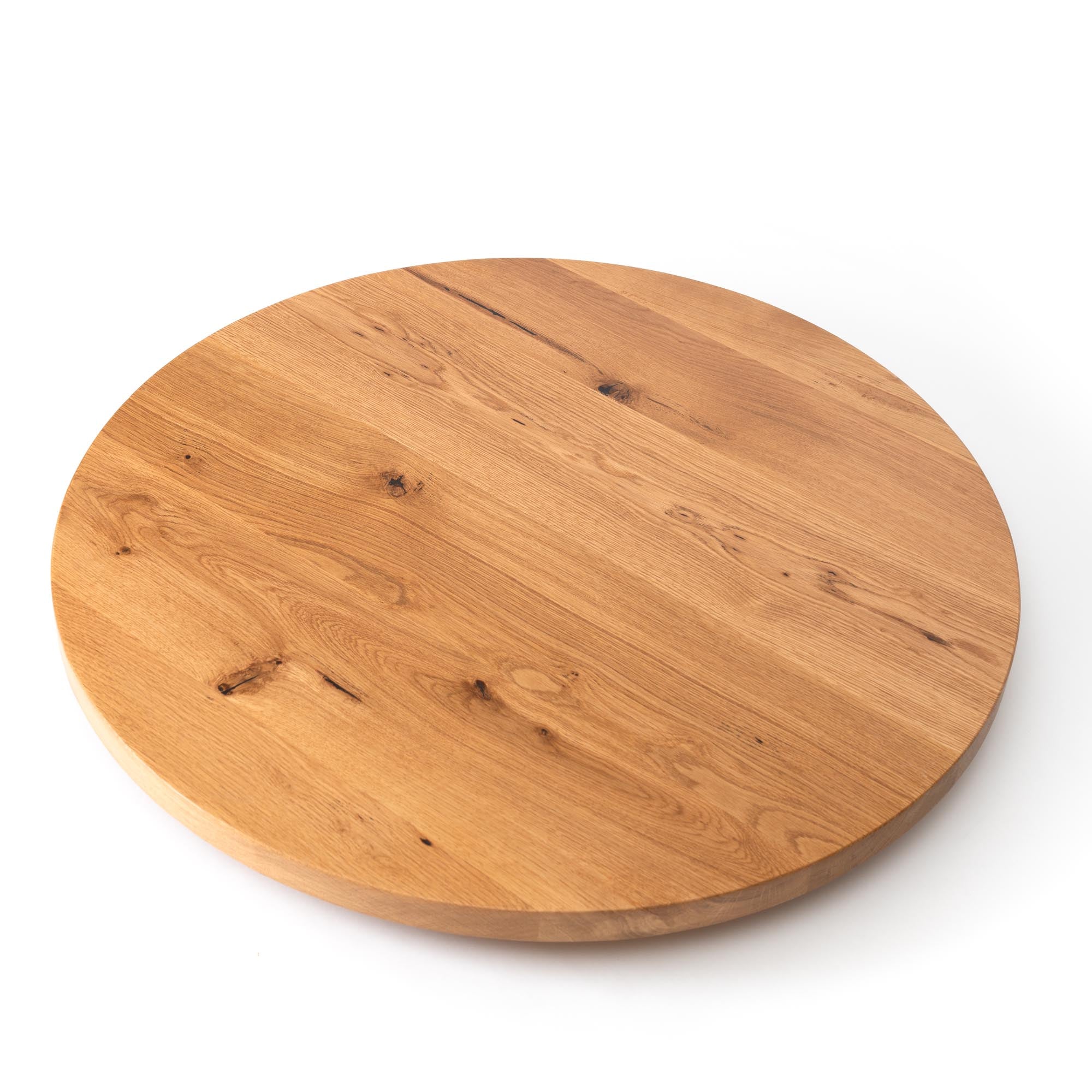 Round Solid Oak Table Top