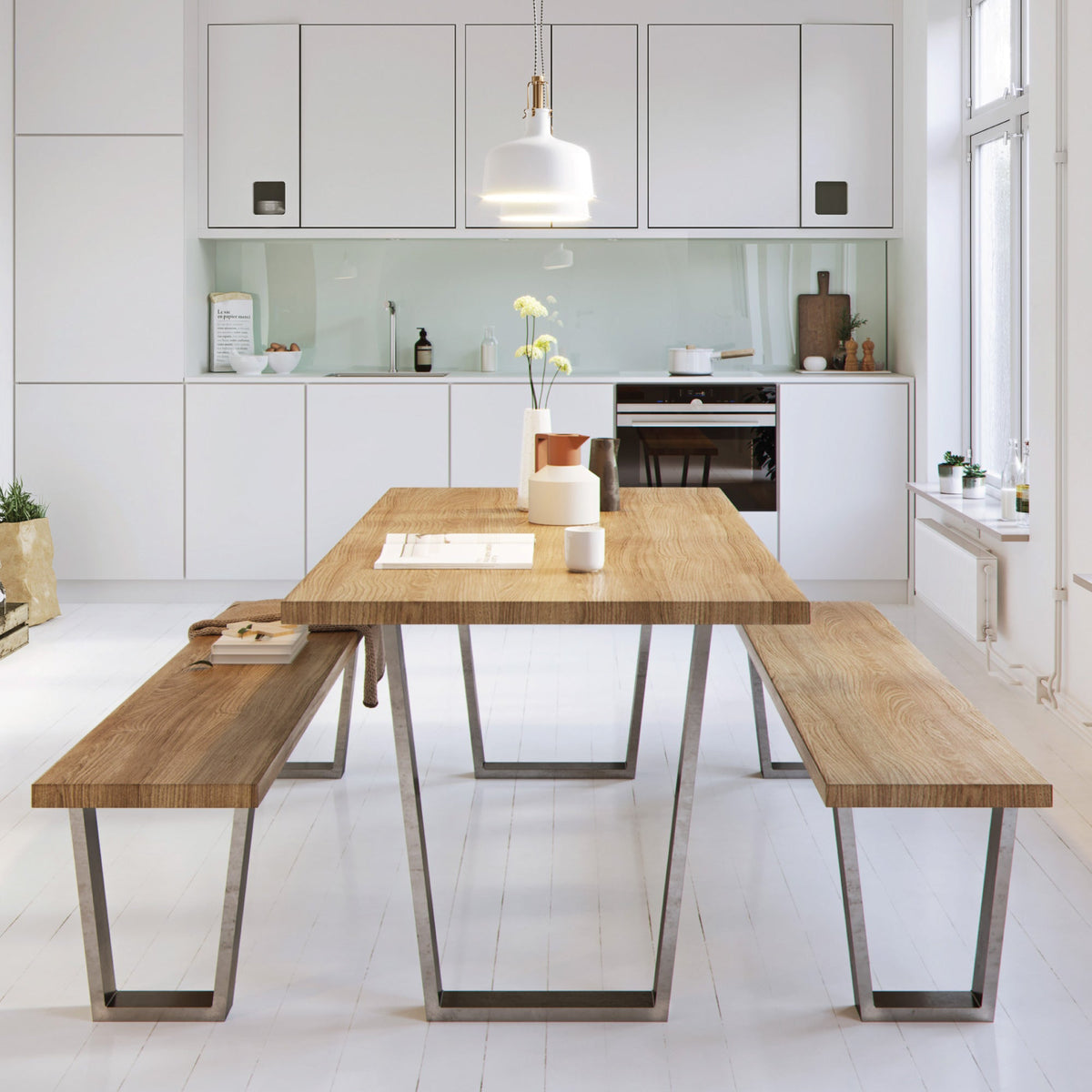 V-Shaped Table Legs | Metal Legs, Handcrafted | FREE Delivery